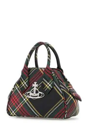 VIVIENNE WESTWOOD Mini Yasmine" Handbag In Printed Synthetic Leather