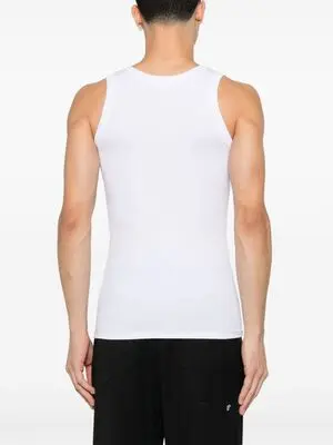 Alexander McQueen Skull Cotton Tank Top