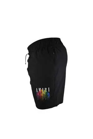 Amiri Printed Logo Swim Shorts