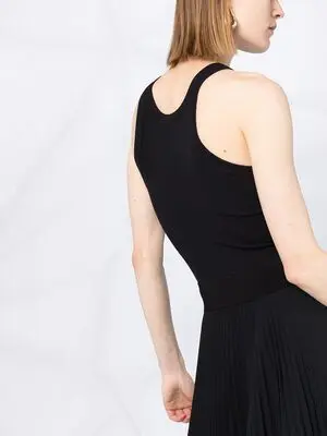 TOTEME Ribbed Organic Cotton Tank Top