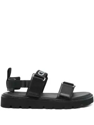 Celine CELINE Billie Platform Sandals With Buckle Fastening And Pull-Tab Multicolor