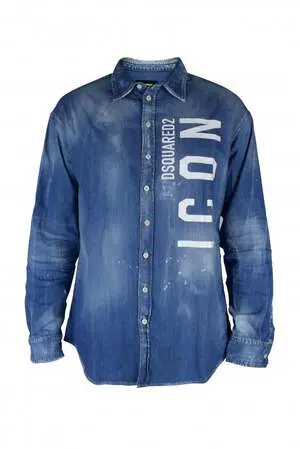 Dsquared2 Denim Shirt - Blue