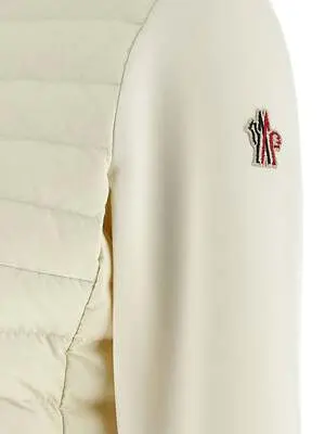 Moncler Neoprene Jacket With Padded Inserts - Multicolor