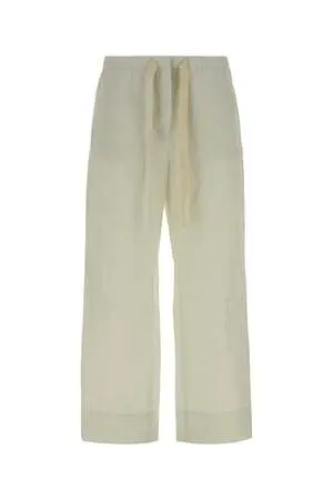 Max Mara Cotton Trousers - Multicolor