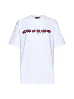 Gucci Printed Cotton Jersey T-shirt