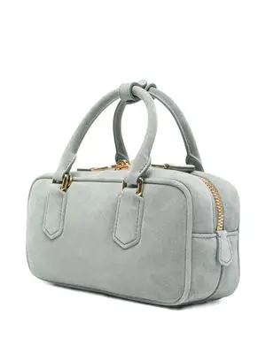 Miu Miu Arcadie Suede Leather Handbag - Multicolor