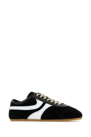 Dries Van Noten Suede Sneakers - Black