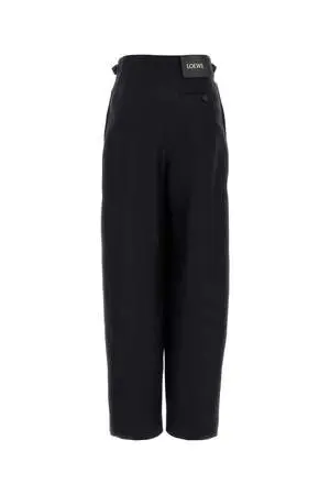 Loewe Wool Blend Wide-leg Pants