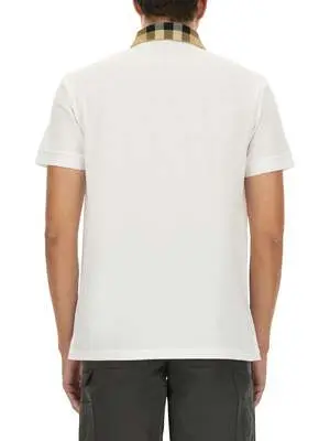 Burberry Cotton Pique Polo
