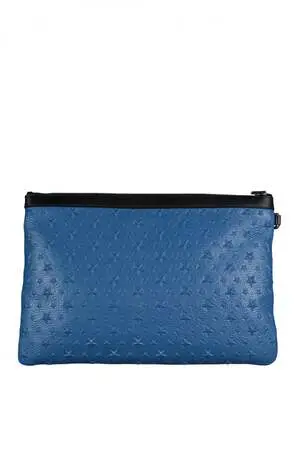 JIMMY CHOO Derek Clutch Bag - Blue