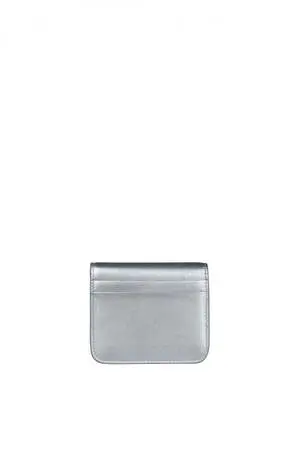 Balenciaga Wallet Cash Mini - Silver