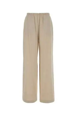 Max Mara Sand Jersey Pant - Brown