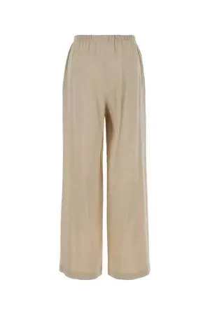 Max Mara Sand Jersey Pant - Brown