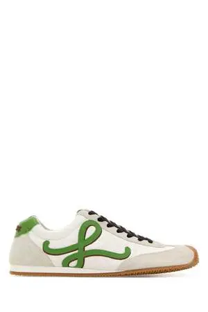 Loewe Canvas And Suede Ballet Runner 2.0 Sneakers - Multicolor
