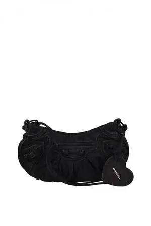 Balenciaga Cagole Shoulder Bag - Black