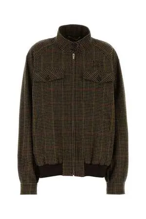Miu Miu Embroidered Wool Jacket - Multicolor