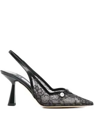 JIMMY CHOO Amita Patent Leather Pumps