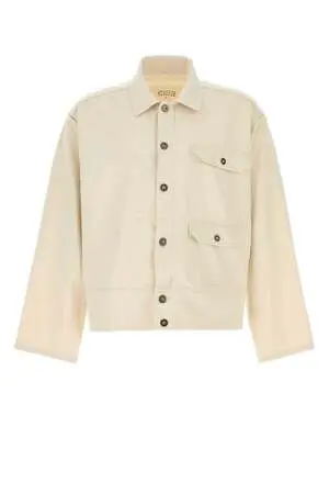 MAISON MARGIELA Melange Sand Denim Jacket