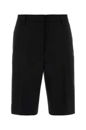 DRIES VAN NOTEN Dries Van Noten Stretch Gabardine Tailored Bermuda Shorts