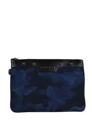 JIMMY CHOO Derek Clutch Bag - Blue