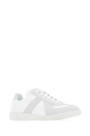 MAISON MARGIELA Two-tone Leather Replica Sneakers - Multicolor