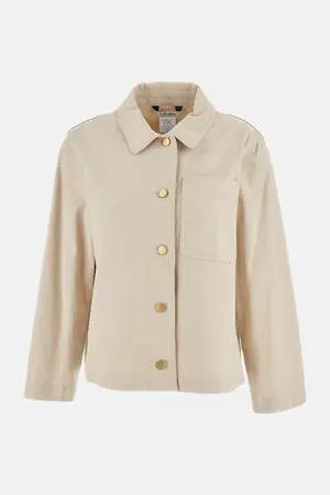Max Mara Cotton Denim Jacket - Multicolor