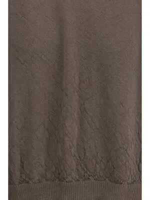 Rick Owens V-neck Fine Knit Sweater - Gray