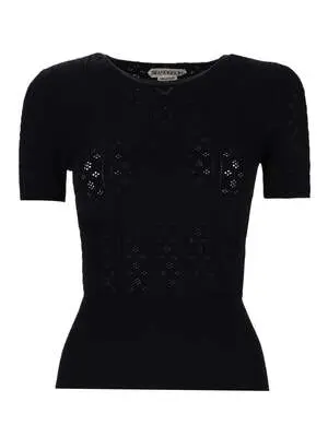 JW Anderson Pointelle Knit T-shirt