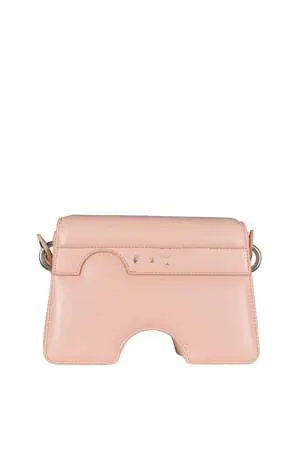 Off-White Cut Out Shoulder Bag - Pink