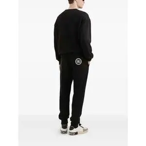 Dolce & Gabbana Cotton Logo Patch Sweatshirt