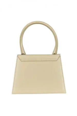 Jacquemus Le Grand Chiquito Top Handle Bag - Cream