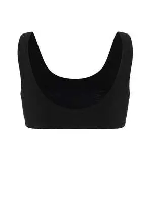 JIL SANDER Bikini Top - Black
