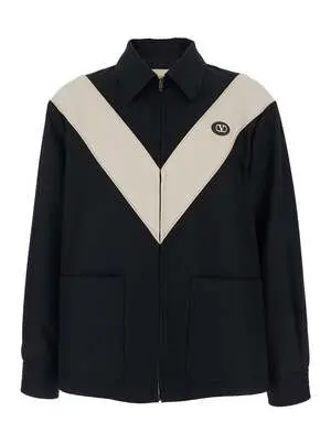 Valentino Garavani Jacket With Contrast Details - Multicolor