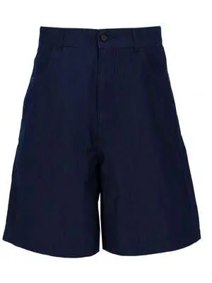 Givenchy Logo Detail Shorts - Blue