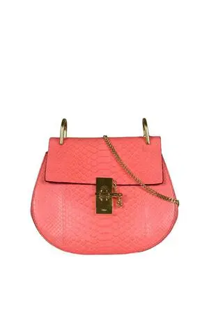 Chloé Drew Shoulder Bag - Pink