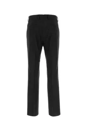 Valentino Garavani Wool Blend Trousers - Black