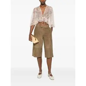 Alberta Ferretti Light Lace Blouse