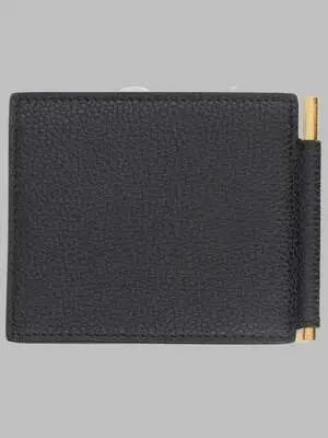 TOM FORD Calf Leather T-slim Belt - Black