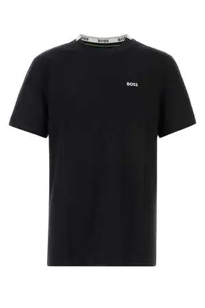 BOSS Piquet T-shirt - Black
