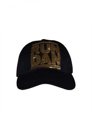 Dsquared2 Run Dan Sequined Cap