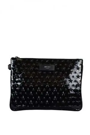 JIMMY CHOO Derek Clutch Bag - Black