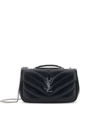 Saint Laurent Loulou Small Leather Shoulder Bag - Multicolor
