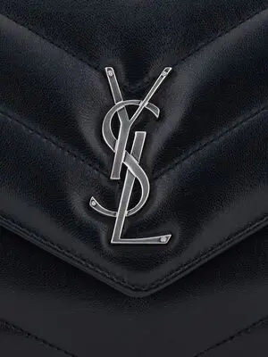 Saint Laurent Loulou Small Leather Shoulder Bag
