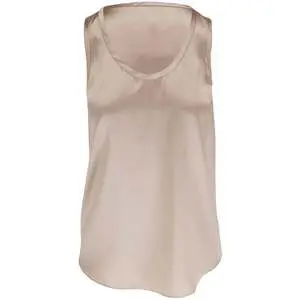 BRUNELLO CUCINELLI Brunello Cucinelli Sleeveless Scoop Neck Blouse