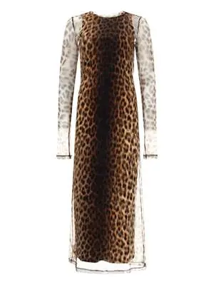 Sportmax Dress With Tulle Details - Multicolor