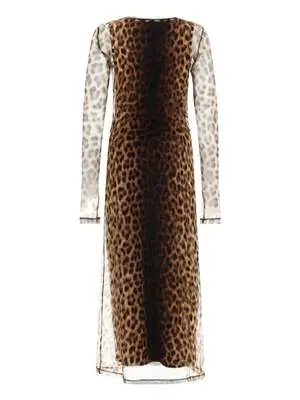 Sportmax Dress With Tulle Details - Multicolor