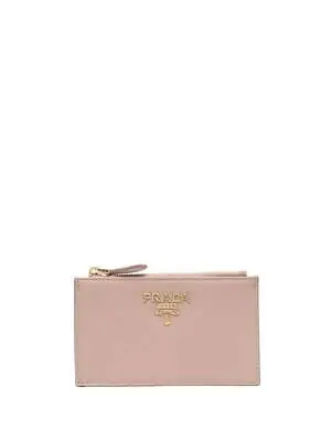 Prada Saffiano Zipped Card Case - Multicolor