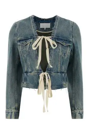 MAISON MARGIELA Denim Jacket - Blue