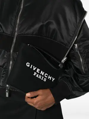 Givenchy Logo Cotton Pouch - Multicolor