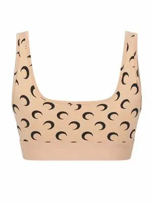 MARINE SERRE Top Bra Moon - Cream